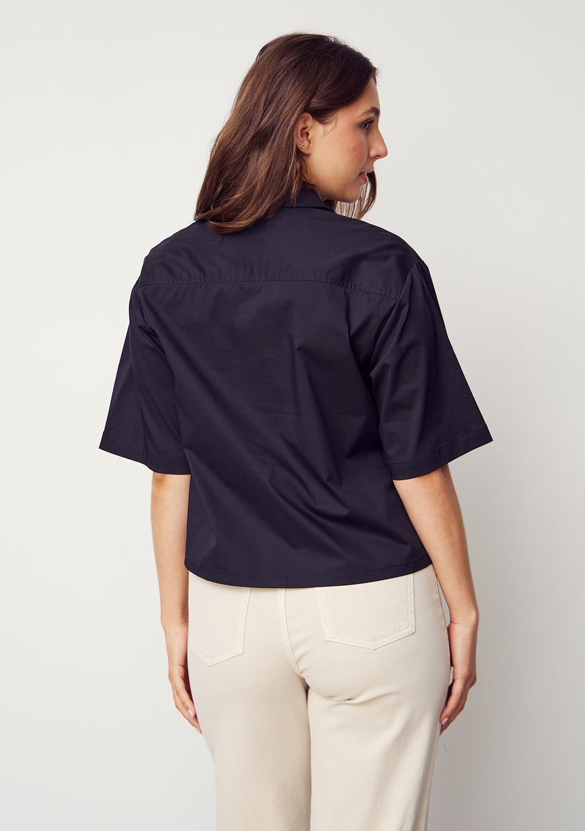 Sigga s/s Shirt - Black – Isayshop.eu